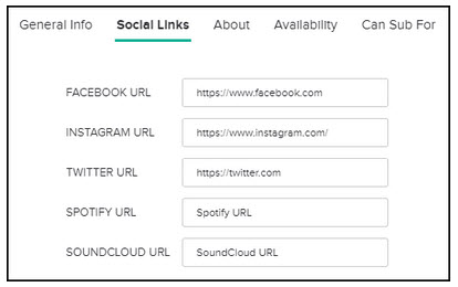 Instructor Profile screen (FitMetrix)